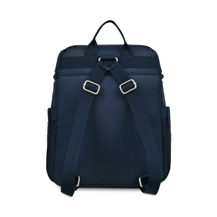 Custom Aviana Mini Backpack Cooler - Navy