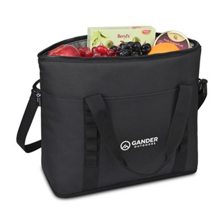Custom Acadia Tote Cooler - Black