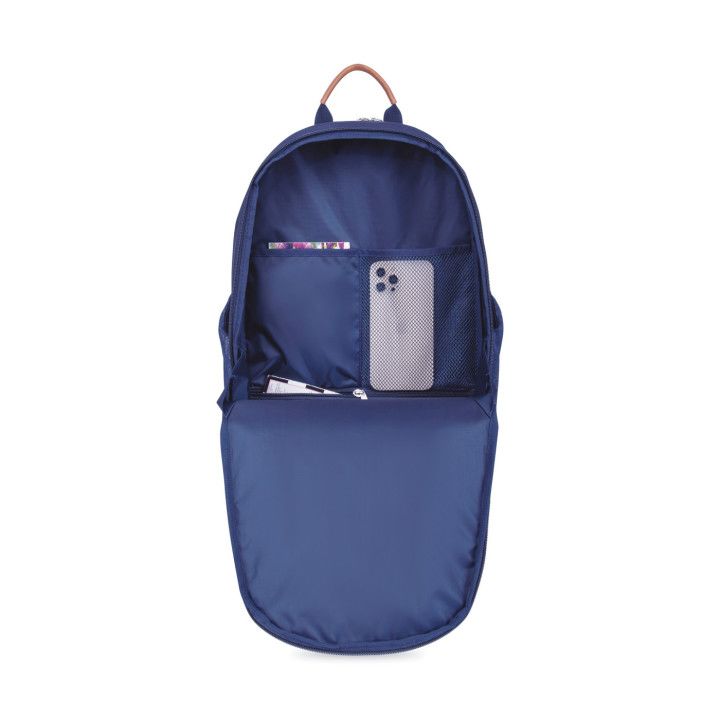 Custom Mobile Office Hybrid Laptop Backpack - Navy Heather