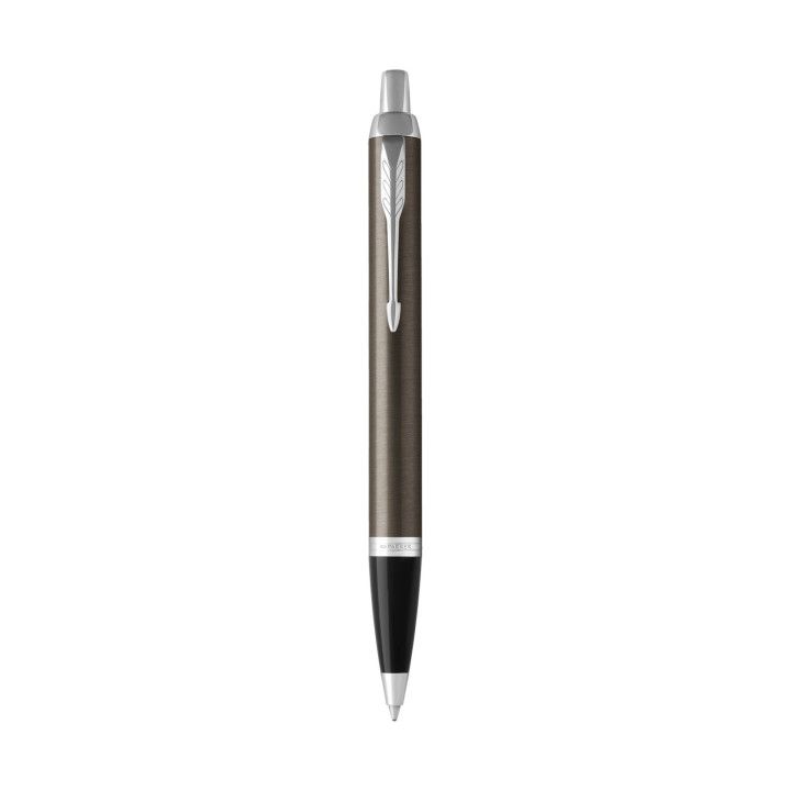 Custom Parker IM Ballpoint - Espresso - Silver Trim