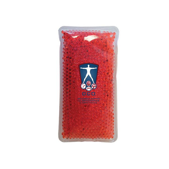Custom Rectangle Gel Bead Hot/Cold Pack, Full Color Digital