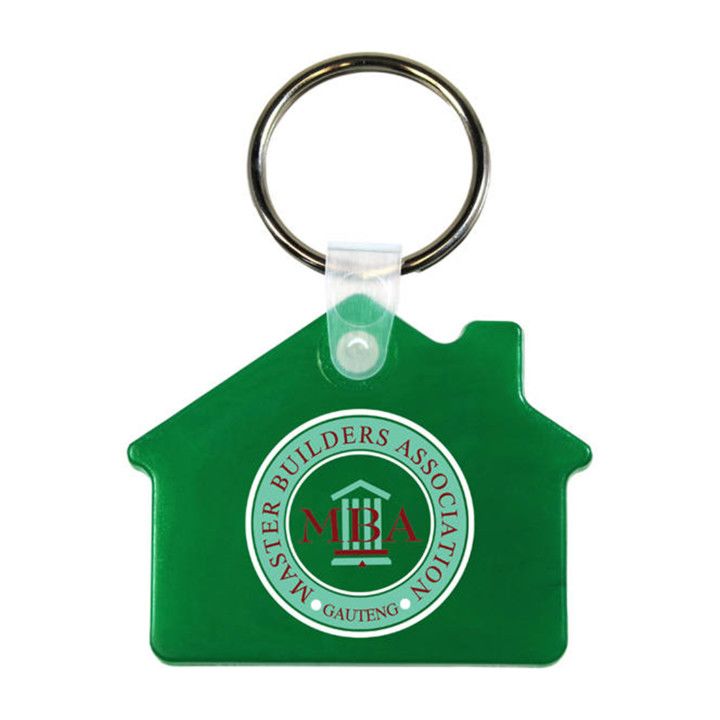Custom House Key Fob, Full Color Digital
