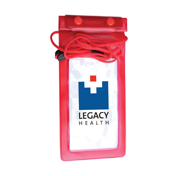 Custom Large Waterproof Cell Phone Bag, Full Color Digital