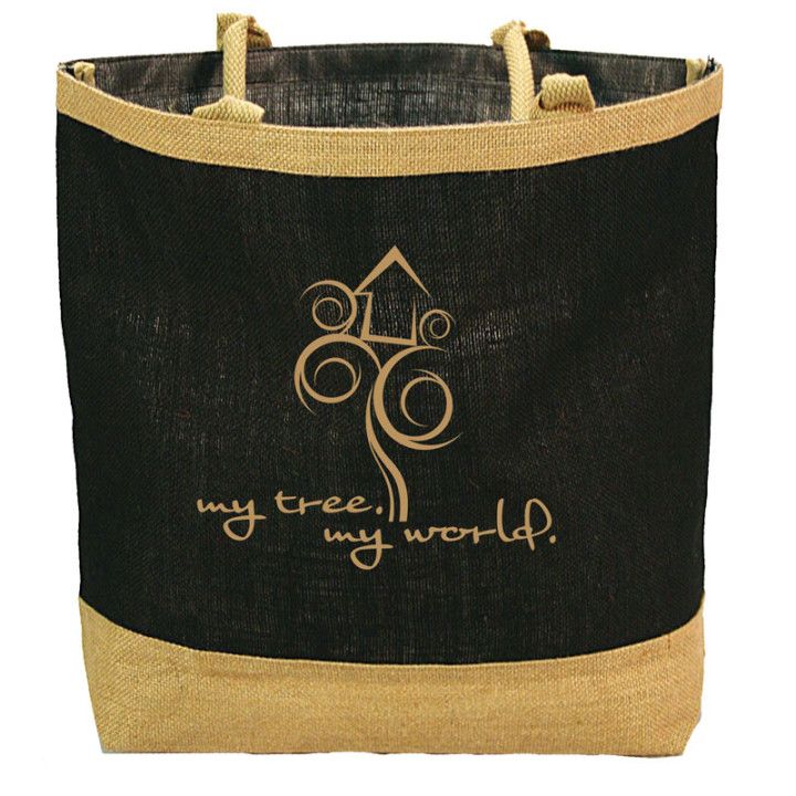 Promo Jute Market Bag with Padded Handles | Eco Friendly Tote Bags