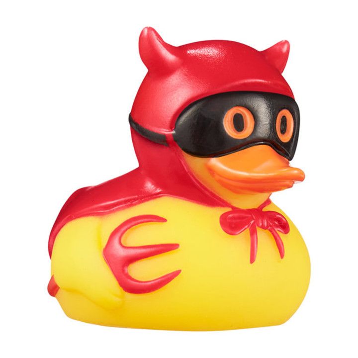 Custom Halloween Devil Rubber Duck
