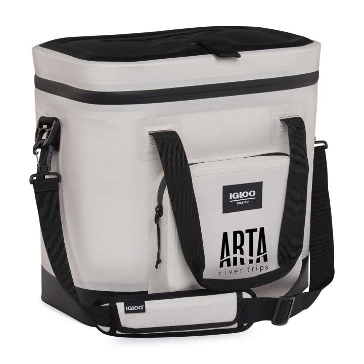 Custom Igloo Trailmate 30 Cooler - Bone