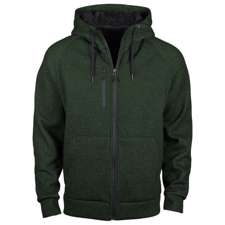 Custom Shag Zip Up Jacket