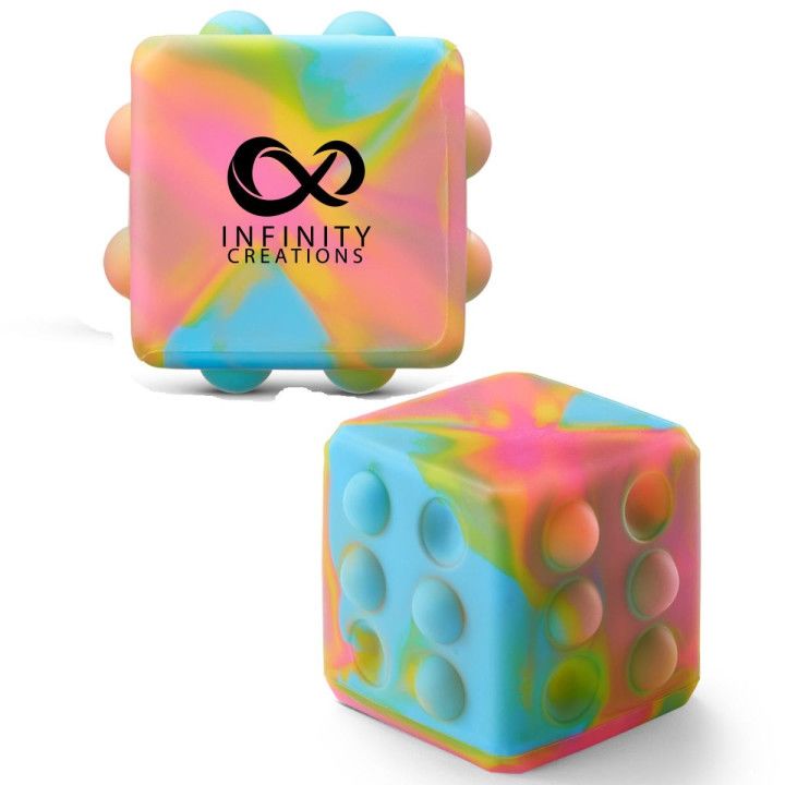 Custom Push Pop Bubble Cube Fidget Sensory Toy