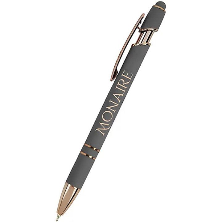 Custom Ultima Stylus Gel Glide Pen - Rose Gold