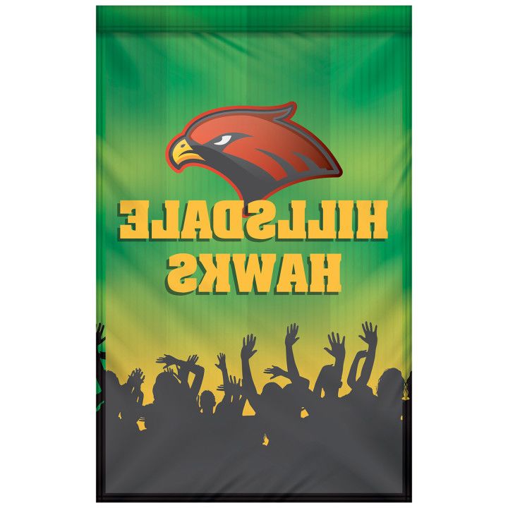 Custom 12" x 18" Custom Single Reverse Garden Banner