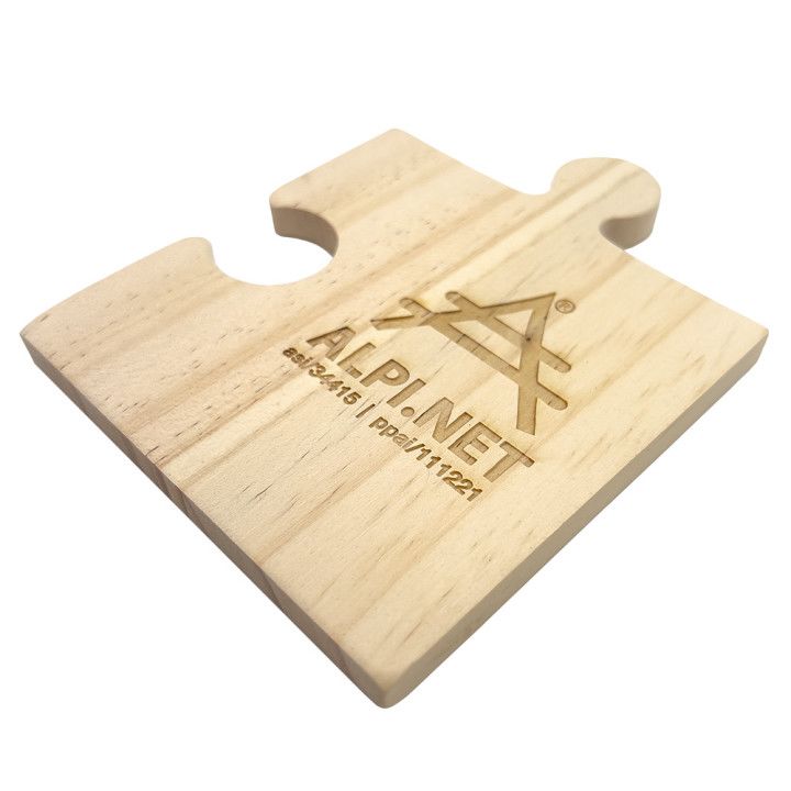 Custom Wooden Coaster - Puzzle Piece
