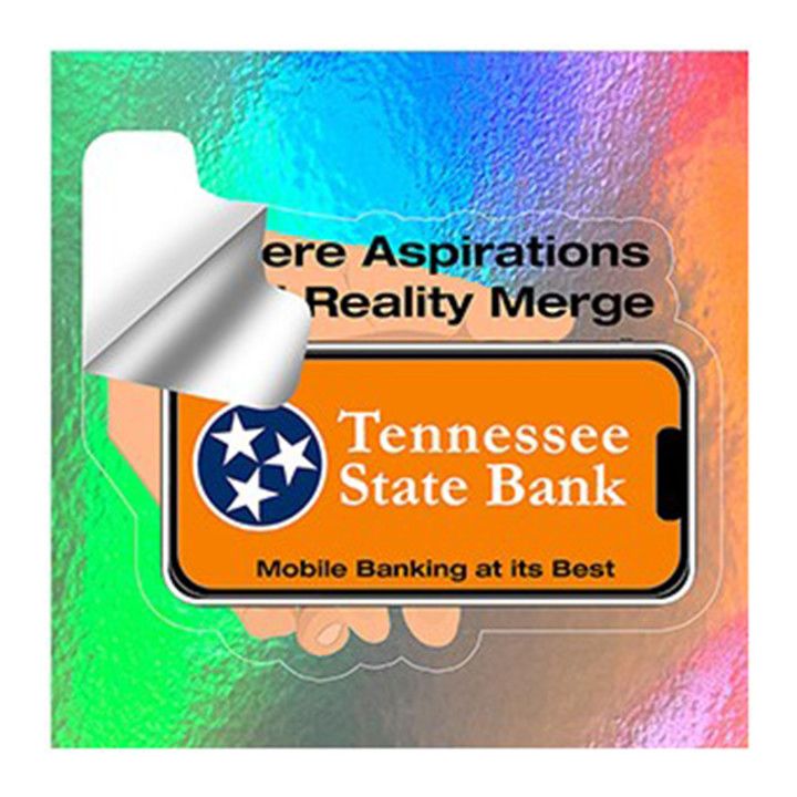 Full Color 5" x 7" Custom Shape Removable Vinyl Sticker Sheets