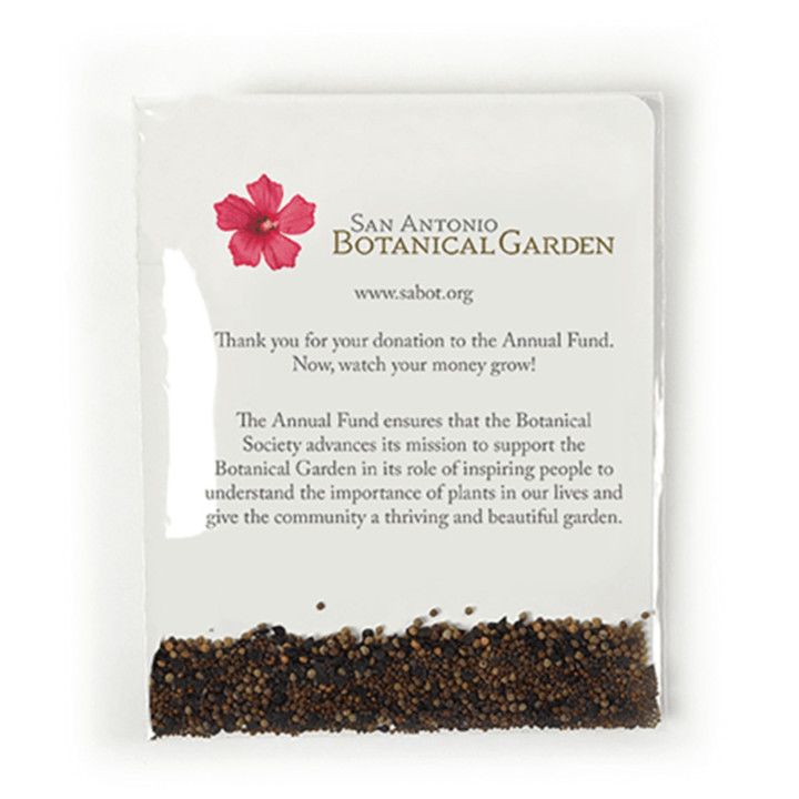 Custom Wildflower Seed Packets