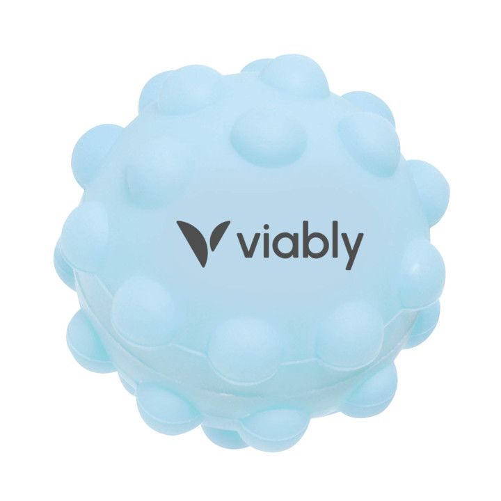 Promotional Imprinted Push Pop Stress Ball | Logo Stress Toys