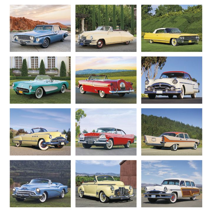 Custom Classic Autos - Spiral Calendar