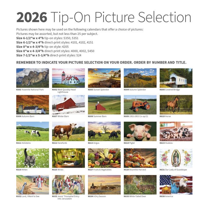 Custom Farm Pocket Calendar-2