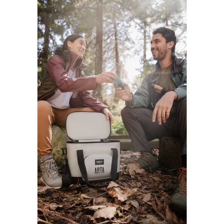 Custom Igloo Trailmate 30 Cooler - Bone