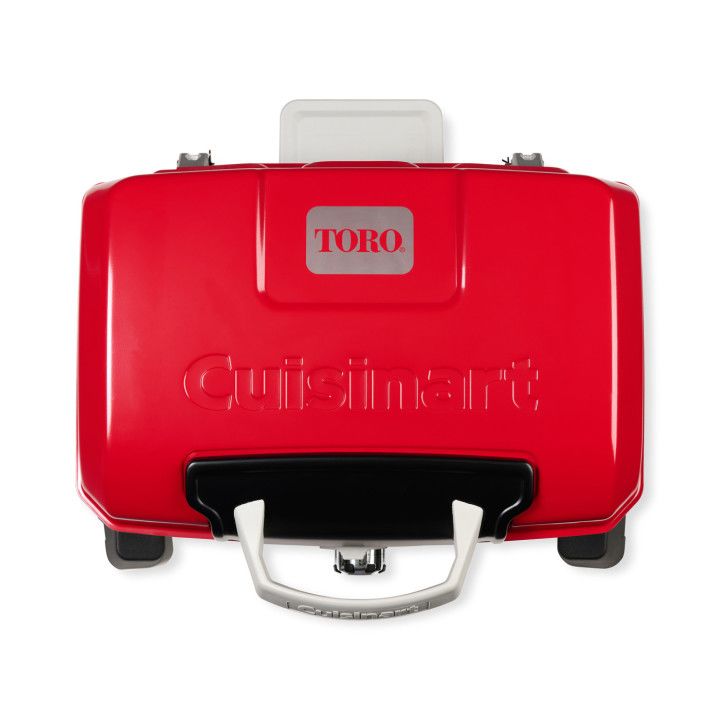 Custom Cuisinart Outdoors Petite Gourmet Portable Gas Grill - Red