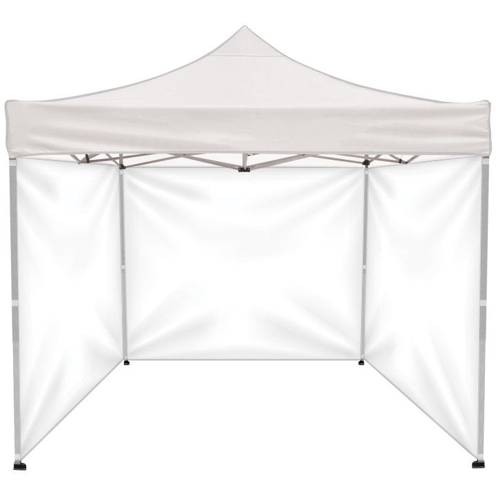 Custom 10' Square Tent With Three Full Walls