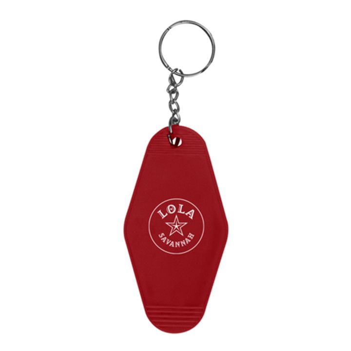 Custom Motel Style Keychain