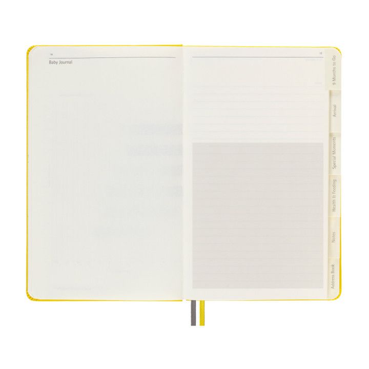 Custom Moleskine Passion Journal - Baby - Golden Yellow