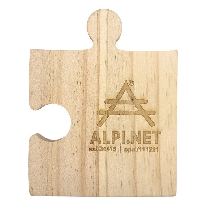 Custom Wooden Coaster - Puzzle Piece