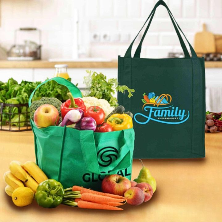 Custom Large Non Woven Grocery Tote