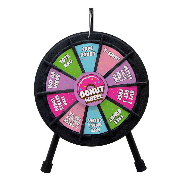 Custom Spin 'N Win Mini Prize Wheel Kit