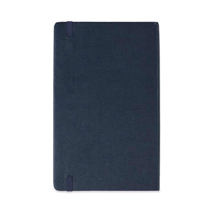 Custom Moleskine Hard Cover Large Sketchbook - Sapphire Blue