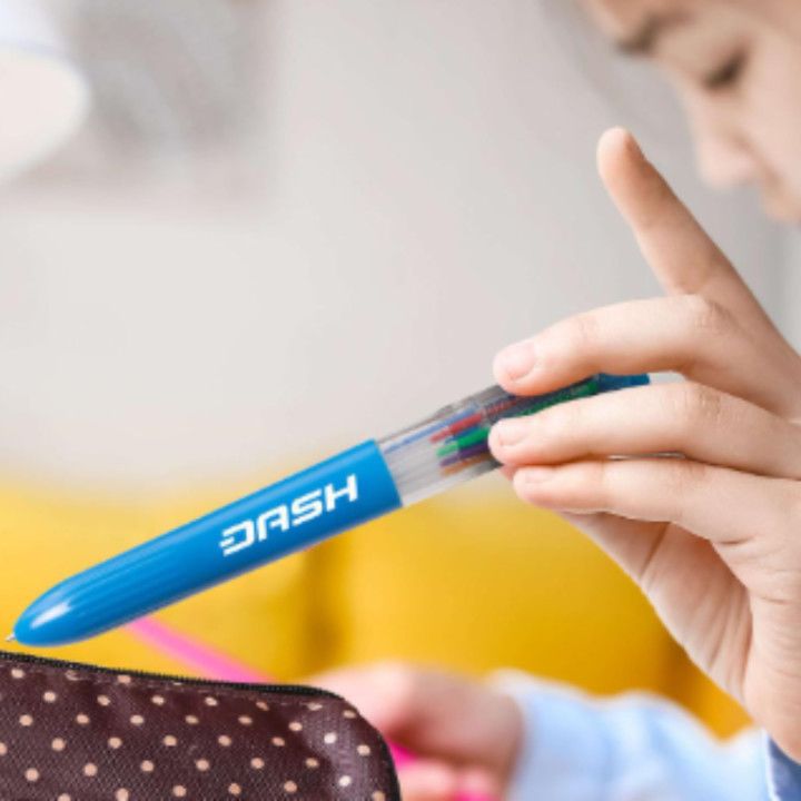 10 Color Retractable Ink Pen with Logo | Custom Click Pens