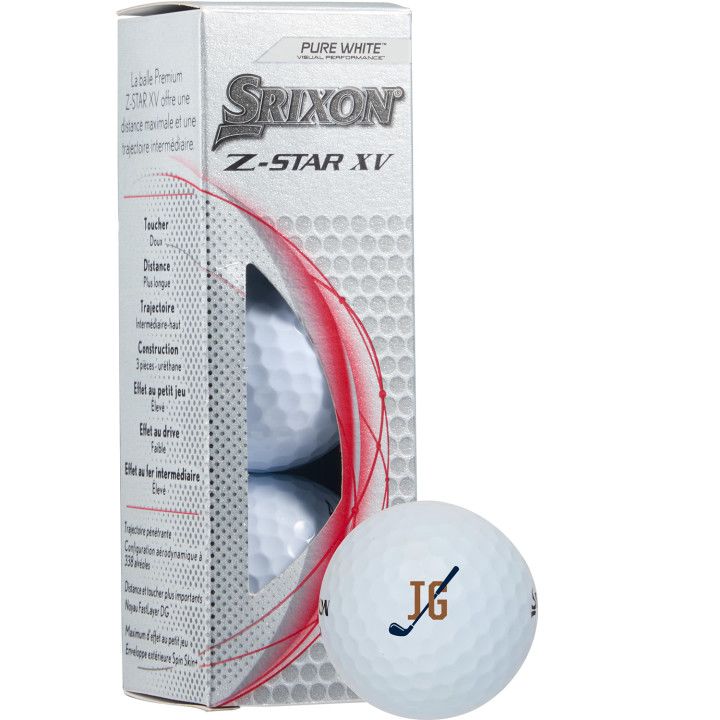 Custom Srixon Z-STAR XV Golf Balls - 3 Pack