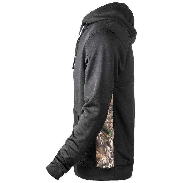 Custom Decoy Fleece Fullzip Hoodie with Camo Accent