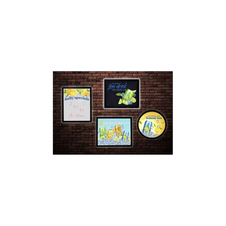 Custom 18" W x 15" H Luxe Glo Sign