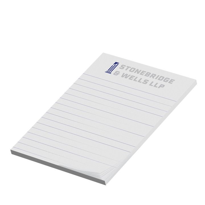 Custom Post-it Custom Printed Notes - 5 x 7
