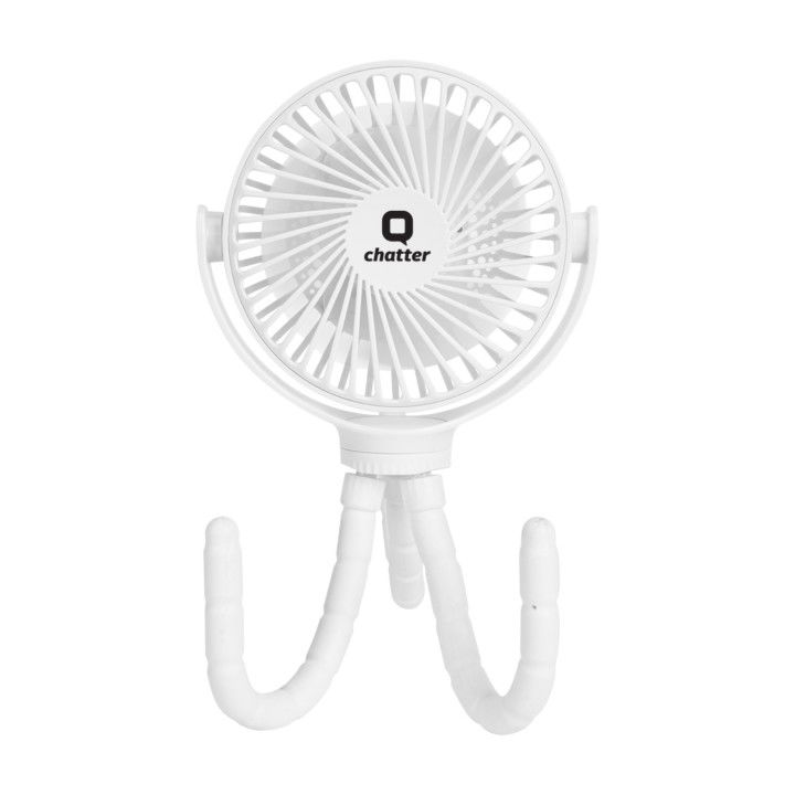 Custom Portable Rechargeable Fan With Flexible Tripod