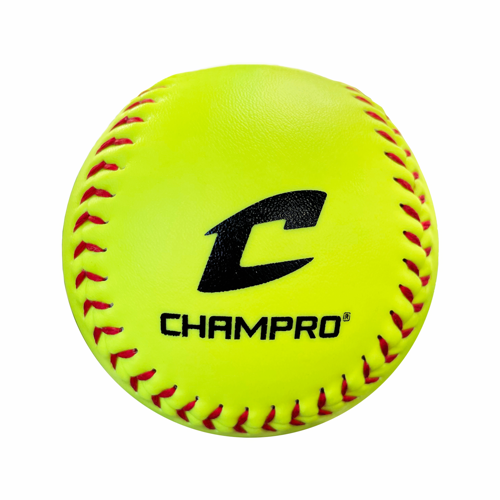 Custom Optic Yellow Synthetic Leather Softball