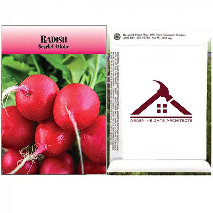 Promotional Radish Seed Packets | Custom Garden Vegetable Seed Packets