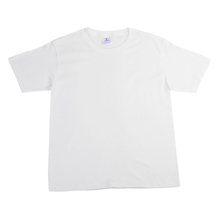 Custom Youth 100% Cotton White T-Shirt