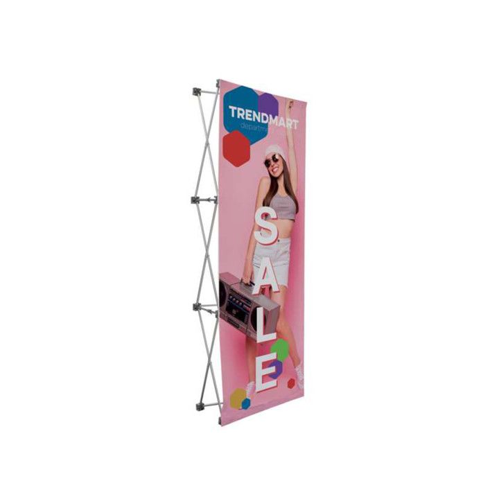 Custom 3' Straight Splash Floor Display Face Kit (Block-Out)