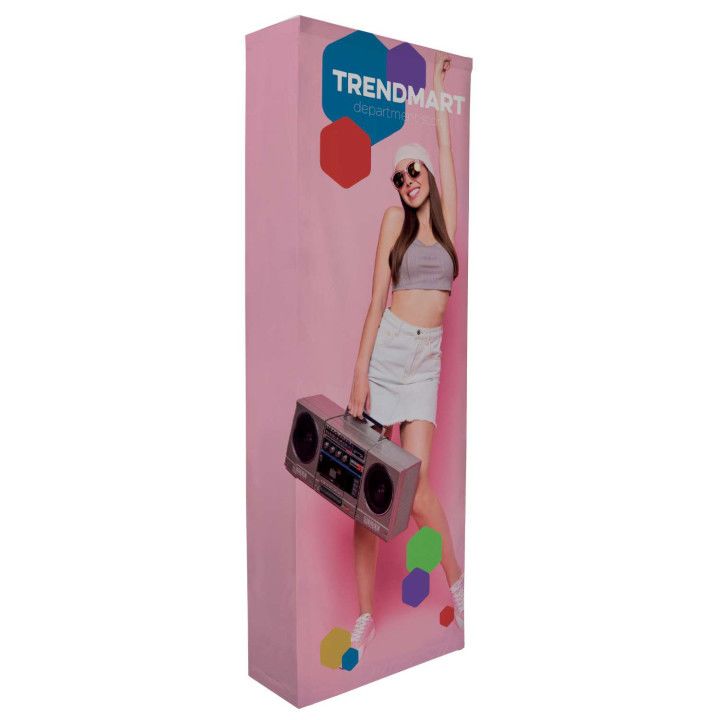 Custom 3' Straight Splash Floor Display Wrap Kit (Block-Out)