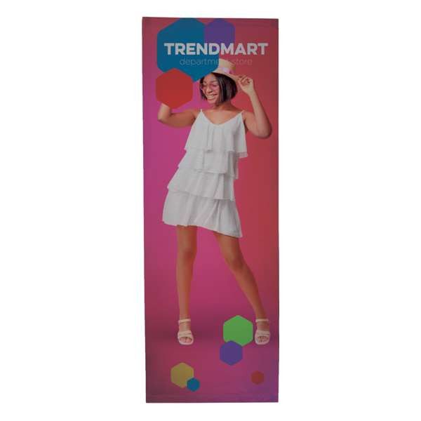 Custom 3' Straight Splash Floor Display Wrap Kit (Recycled Polyester)