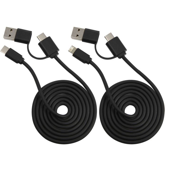 Custom Dual Power Long Charging Cable Kit