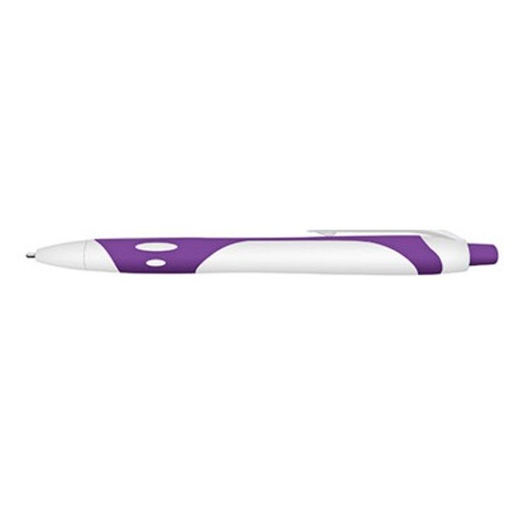 Custom Gel Sport Soft Touch Rubberized Hybrid Ink Gel Pen - Blue Ink