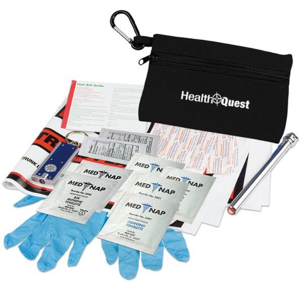 Custom Zip Tote Auto Safety Kit