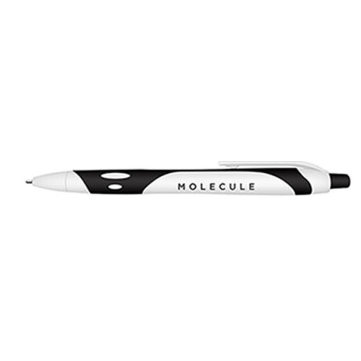 Custom Gel Sport Soft Touch Rubberized Hybrid Ink Gel Pen - Black Ink