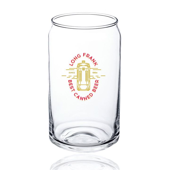 Custom 16 oz ARC Can Shaped Beer Glass