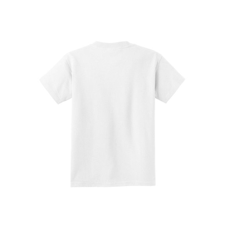 Custom Youth Cotton Tee - White