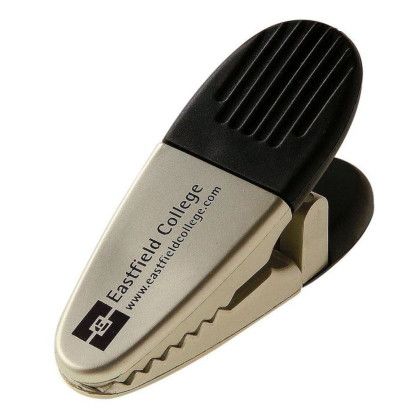 Translucent Power Clips Logo Imprinted | Personalized Magnetic Clips