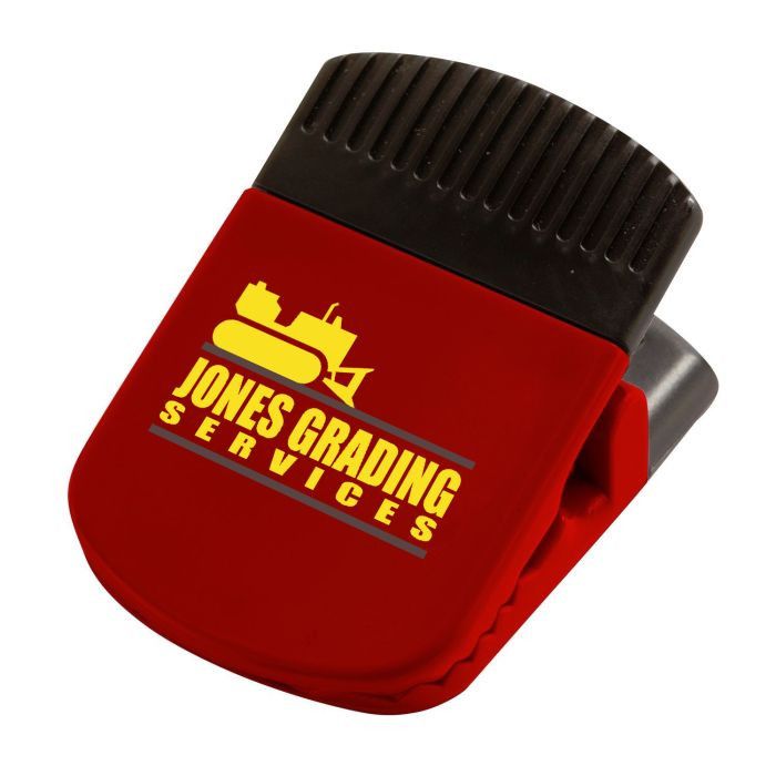 Jumbo Power Clip - Promotional with Logo | Imprinted Magnetic Clips