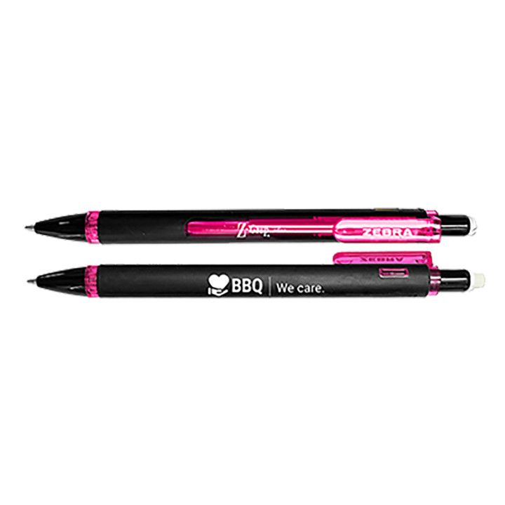 Custom Zebra Z-Grip Plus Mechanical Pencil